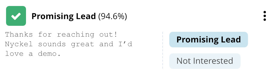Machine Learning API | Nyckel